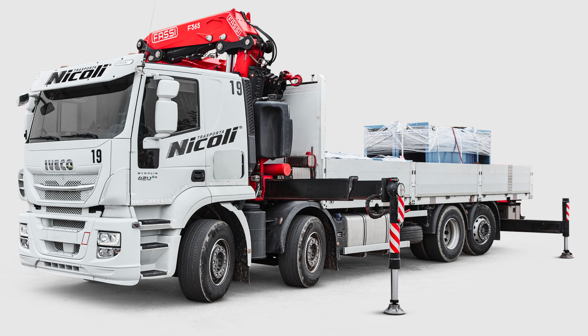 Noleggio mezzi gruati - Nicoli Group